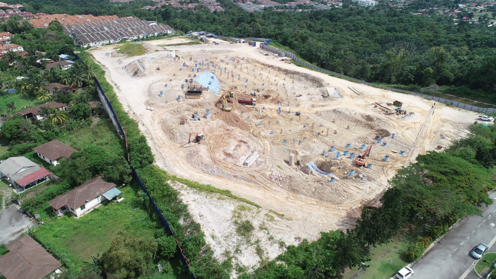 Site Progress – Mutiara Hilltop Puchong